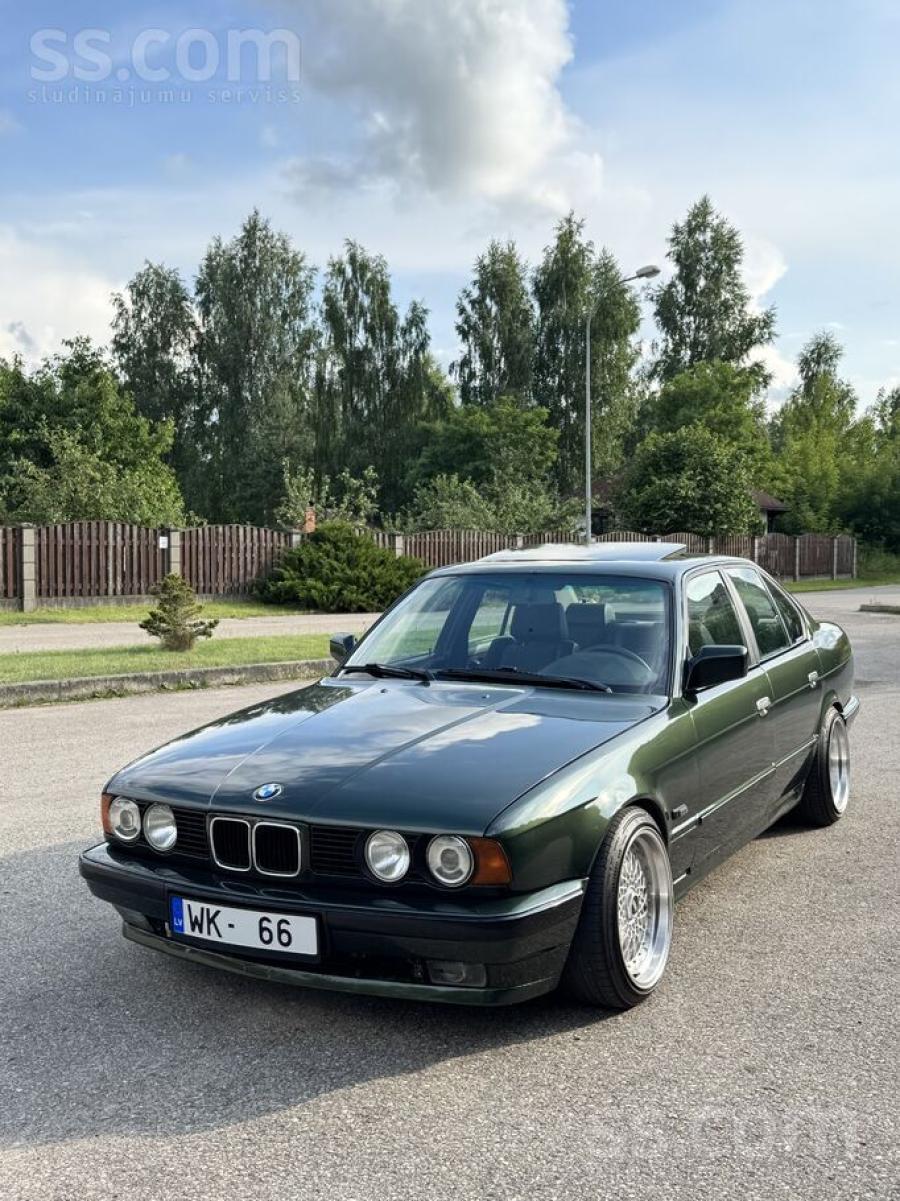 Zaļš BMW 530 1988 Daugavpils, ar dzinēja tilpumu 3.00 L un nobraukumu 310 tūkst. km par 7250 €, foto 6 vietnē AUTOMOTO.COM.LV
