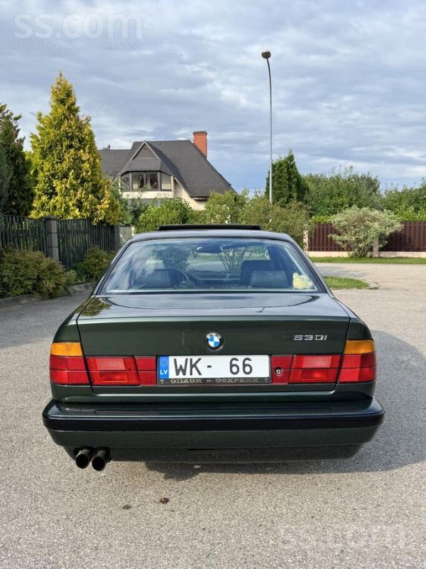 Zaļš BMW 530 1988 Daugavpils, ar dzinēja tilpumu 3.00 L un nobraukumu 310 tūkst. km par 7250 €, foto 10 vietnē AUTOMOTO.COM.LV