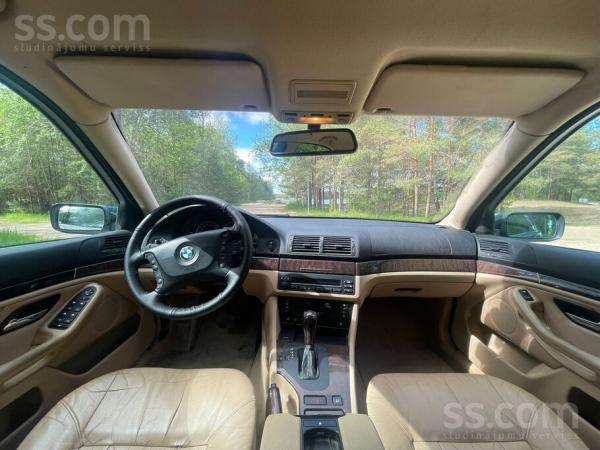 Green BMW 530 2002 in Riga, with an engine capacity of 3.00 L and mileage of 325 thousand km for 2500 €, photo 5 on AUTOMOTO.COM.LV