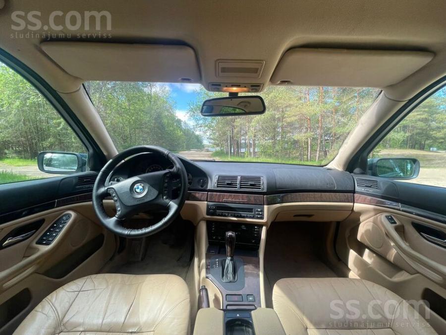 Green BMW 530 2002 in Riga, with an engine capacity of 3.00 L and mileage of 325 thousand km for 2500 €, photo 6 on AUTOMOTO.COM.LV