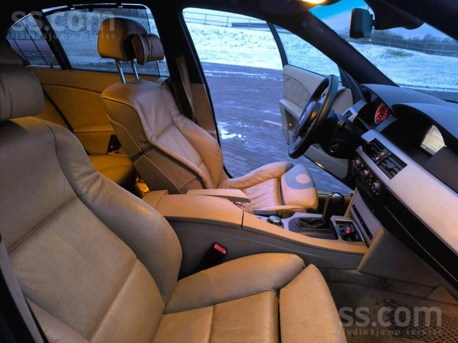 Zaļš BMW 530 2004 Rēzekne, ar dzinēja tilpumu 3.00 L un nobraukumu 362 tūkst. km par 4200 €, foto 7 vietnē AUTOMOTO.COM.LV