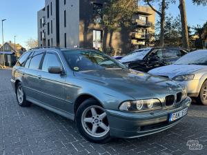 Zaļš BMW 530 2001 Panevēža, ar dzinēja tilpumu 3.00 L un nobraukumu 335 tūkst. km par 1450 €, foto  vietnē AUTOMOTO.COM.LV