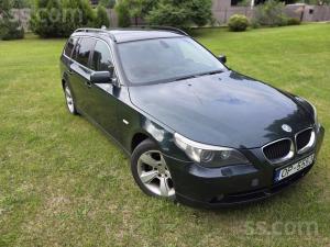 Green BMW 530 2004 in Riga, with an engine capacity of 3.00 L and mileage of 482 thousand km for 2000 €, photo  on AUTOMOTO.COM.LV