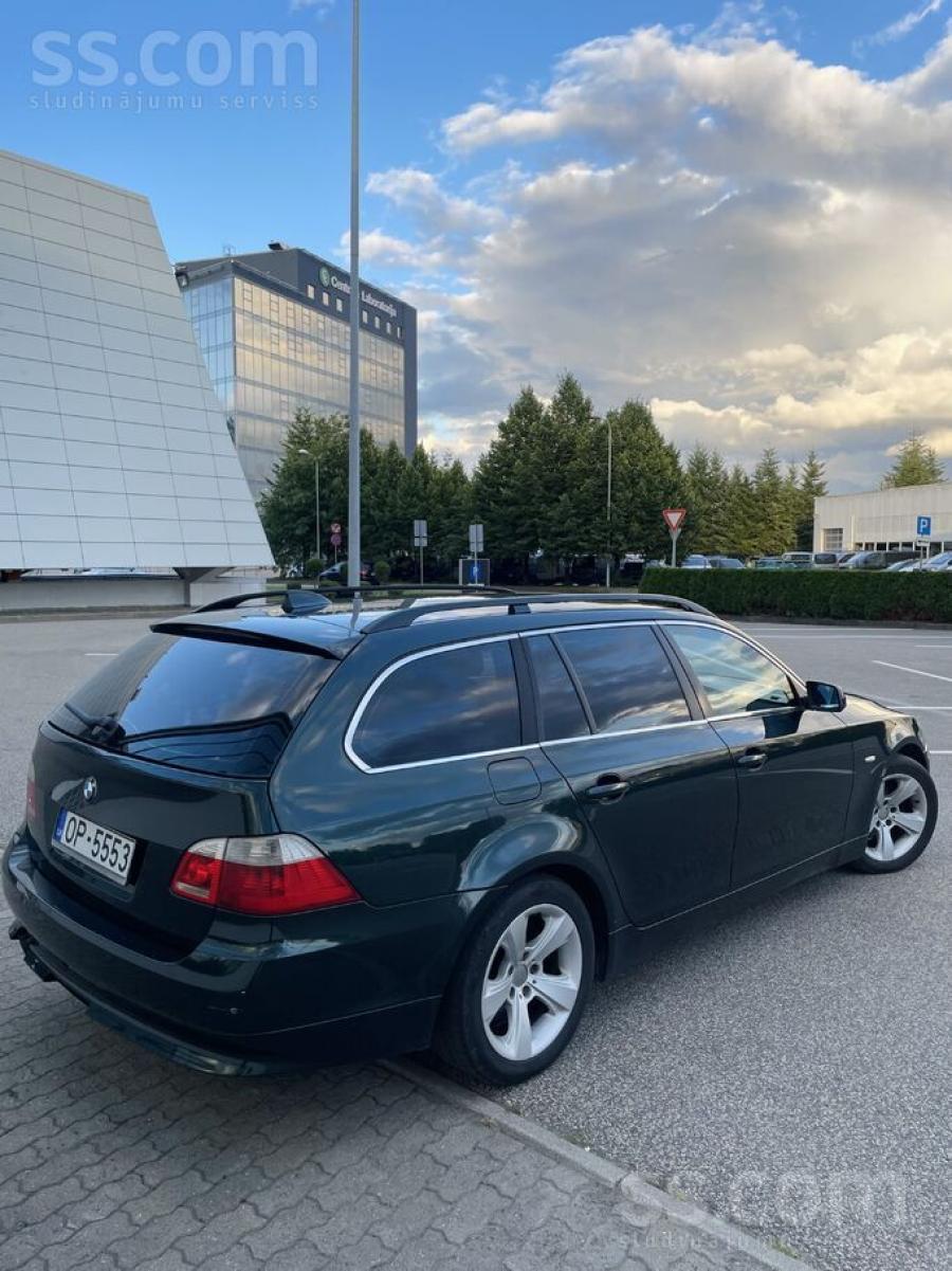 Zaļš BMW 530 2005 Rīga, ar dzinēja tilpumu 3.00 L un nobraukumu 0 tūkst. km par 2350 €, foto 6 vietnē AUTOMOTO.COM.LV