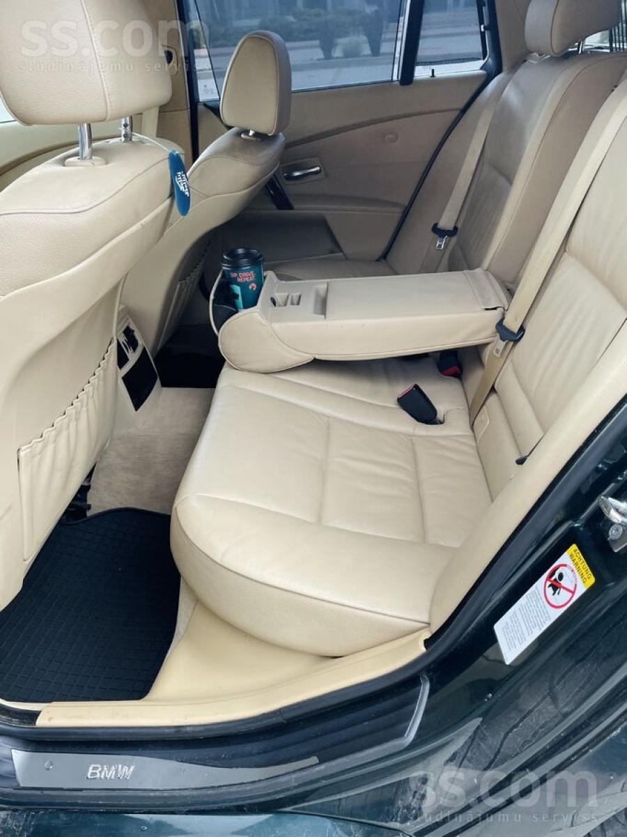 Zaļš BMW 530 2005 Rīga, ar dzinēja tilpumu 3.00 L un nobraukumu 0 tūkst. km par 2350 €, foto 8 vietnē AUTOMOTO.COM.LV