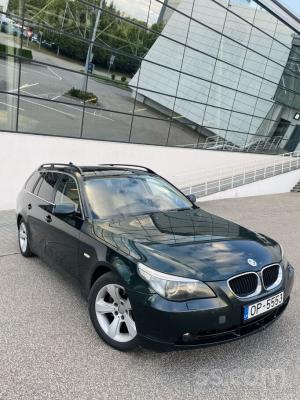 Green BMW 530 2005 in Riga, with an engine capacity of 3.00 L and mileage of 0 thousand km for 2350 €, photo  on AUTOMOTO.COM.LV