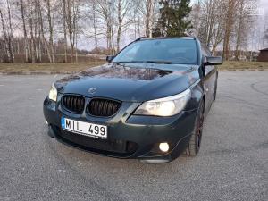 Green BMW 530 2006 in Vilnius, with an engine capacity of 3.00 L and mileage of 306 thousand km for 4550 €, photo 3 on AUTOMOTO.COM.LV