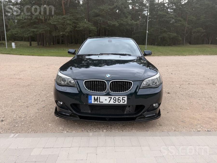 Zaļš BMW 530 2006 Daugavpils, ar dzinēja tilpumu 3.00 L un nobraukumu 330 tūkst. km par 3900 €, foto 10 vietnē AUTOMOTO.COM.LV