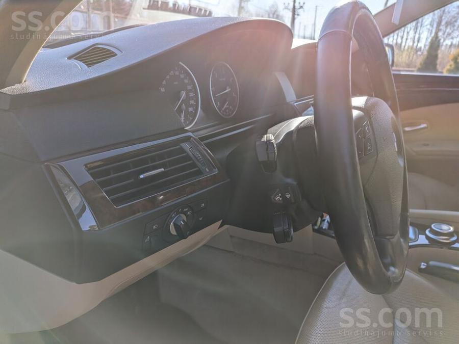 Зеленый БМВ 530 2007 в Рига, объемом двигателя 3.00 л и пробегом 396 тыс. км за 6500 €, фото 8 на AUTOMOTO.COM.LV