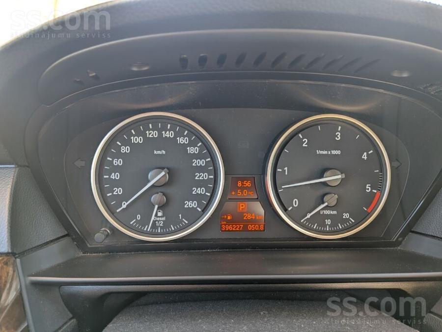 Зеленый БМВ 530 2007 в Рига, объемом двигателя 3.00 л и пробегом 396 тыс. км за 6500 €, фото 12 на AUTOMOTO.COM.LV