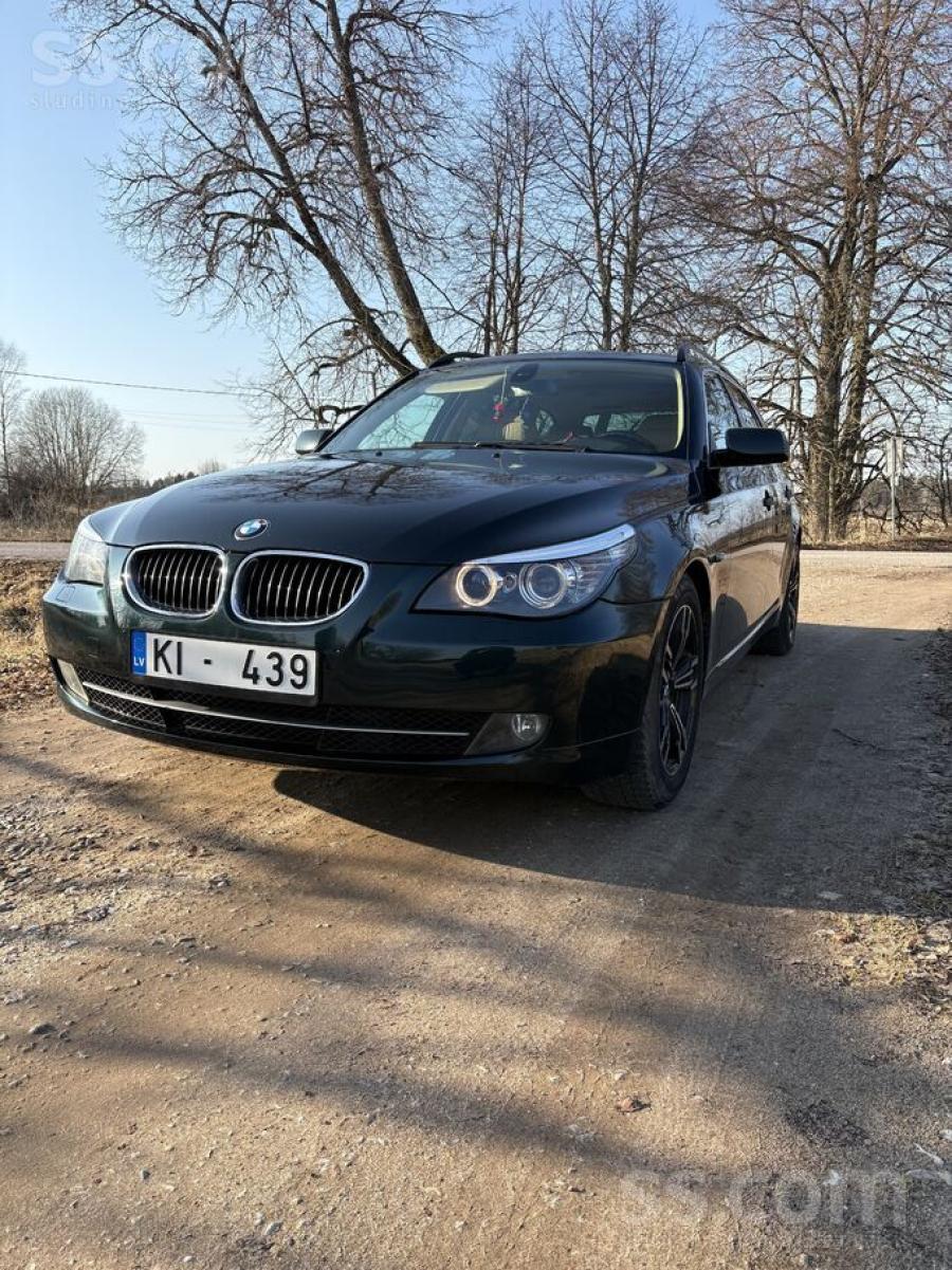 Zaļš BMW 530 2007 Limbaži, ar dzinēja tilpumu 3.00 L un nobraukumu 269 tūkst. km par 5300 €, foto 1 vietnē AUTOMOTO.COM.LV