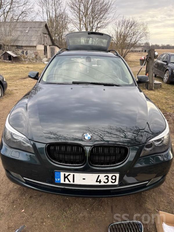 Zaļš BMW 530 2007 Limbaži, ar dzinēja tilpumu 3.00 L un nobraukumu 269 tūkst. km par 5300 €, foto 3 vietnē AUTOMOTO.COM.LV