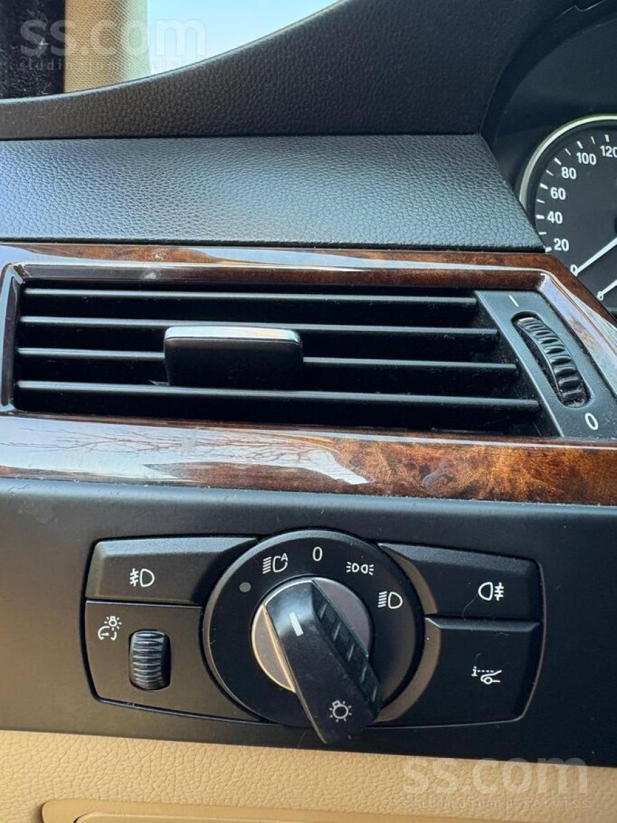 Zaļš BMW 530 2007 Limbaži, ar dzinēja tilpumu 3.00 L un nobraukumu 269 tūkst. km par 5300 €, foto 5 vietnē AUTOMOTO.COM.LV
