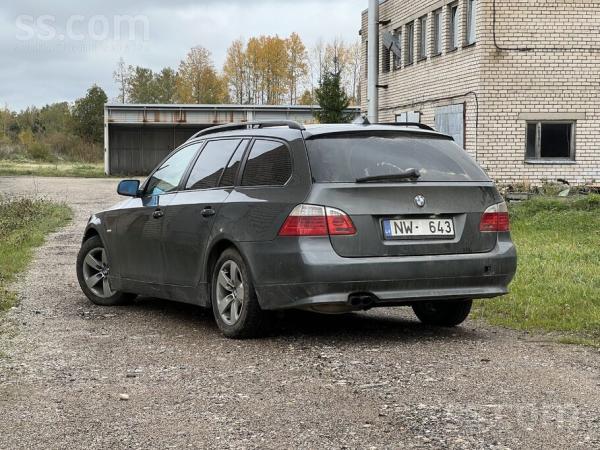 Pelēks BMW 530 2004 Rēzekne, ar dzinēja tilpumu 3.00 L un nobraukumu 410 tūkst. km par 2650 €, foto 5 vietnē AUTOMOTO.COM.LV