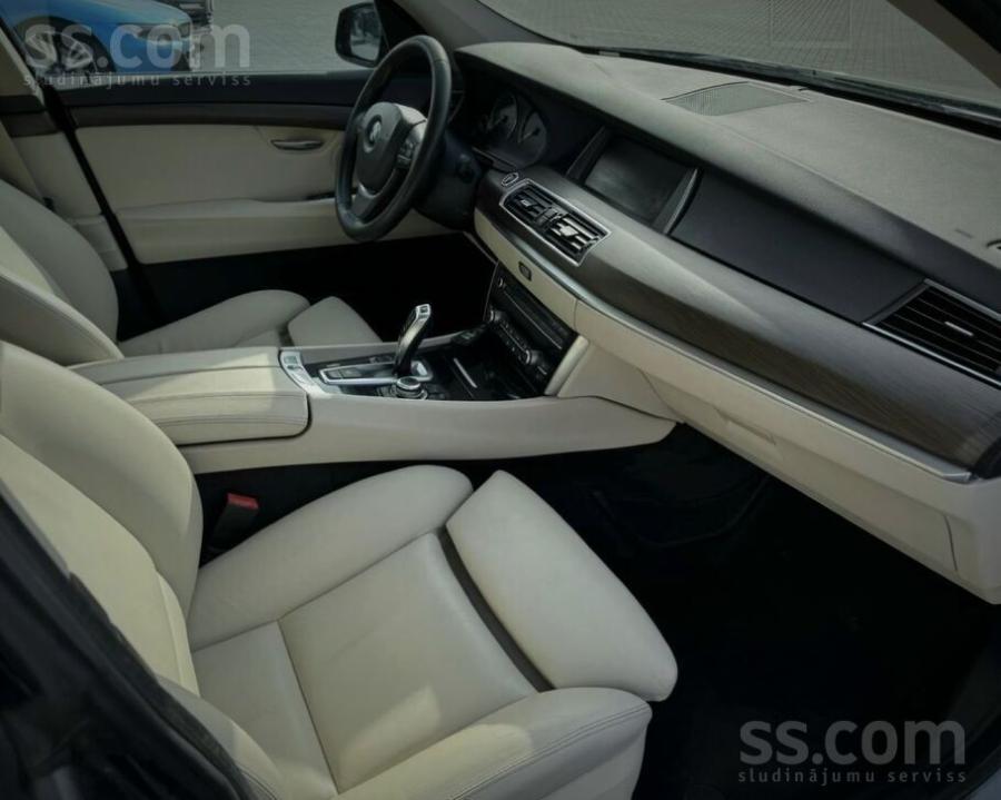Pelēks BMW 530 2010 Viļņa, ar dzinēja tilpumu 3.00 L un nobraukumu 253 tūkst. km par 10499 €, foto 13 vietnē AUTOMOTO.COM.LV