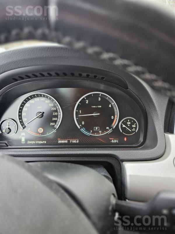 Grey BMW 530 2010 in Riga, with an engine capacity of 3.00 L and mileage of 270 thousand km for 9300 €, photo 5 on AUTOMOTO.COM.LV