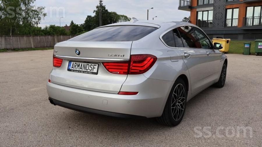 Grey BMW 530 2010 in Riga, with an engine capacity of 3.00 L and mileage of 0 thousand km for 8500 €, photo 8 on AUTOMOTO.COM.LV