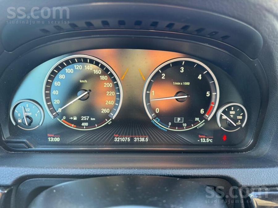 Pelēks BMW 530 2014 Rīga, ar dzinēja tilpumu 3.00 L un nobraukumu 320 tūkst. km par 15000 €, foto 13 vietnē AUTOMOTO.COM.LV