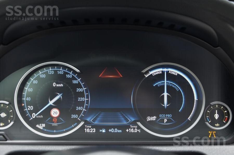 Grey BMW 530 2016 in Riga, with an engine capacity of 3.00 L and mileage of 182 thousand km for 17490 €, photo 22 on AUTOMOTO.COM.LV