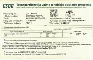 Grey BMW 530 2016 in Riga, with an engine capacity of 3.00 L and mileage of 182 thousand km for 17490 €, photo 36 on AUTOMOTO.COM.LV