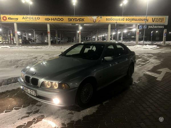 Pelēks BMW 530 2001 Viļņa, ar dzinēja tilpumu 3.00 L un nobraukumu 362 tūkst. km par 1500 €, foto 3 vietnē AUTOMOTO.COM.LV