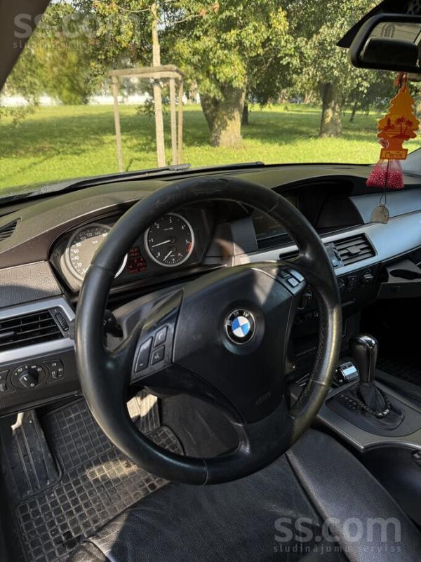 Pelēks BMW 530 2003 Rīga, ar dzinēja tilpumu 3.00 L un nobraukumu 486 tūkst. km par 3500 €, foto 5 vietnē AUTOMOTO.COM.LV