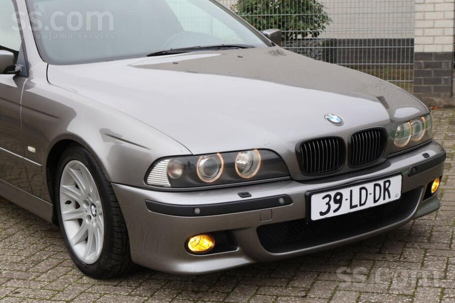 Grey BMW 530 2003 in Valmiera, with an engine capacity of 3.00 L and mileage of 390 thousand km for 3645 €, photo 8 on AUTOMOTO.COM.LV