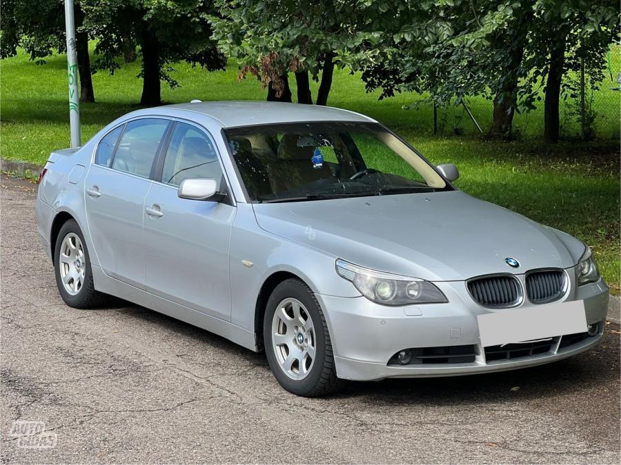 Grey BMW 530 2003 in Vilnius, with an engine capacity of 3.00 L and mileage of 524 thousand km for 2299 €, photo 4 on AUTOMOTO.COM.LV