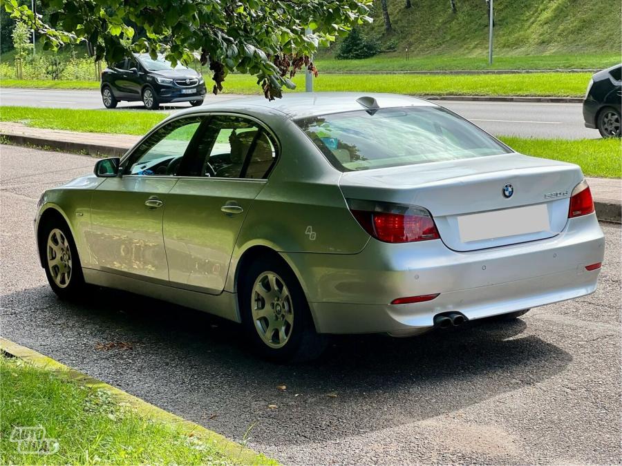 Grey BMW 530 2003 in Vilnius, with an engine capacity of 3.00 L and mileage of 524 thousand km for 2299 €, photo 6 on AUTOMOTO.COM.LV