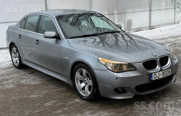 Grey BMW 530 2003 in Riga, with an engine capacity of 3.00 L and mileage of 426 thousand km for 3200 €, photo 2 on AUTOMOTO.COM.LV