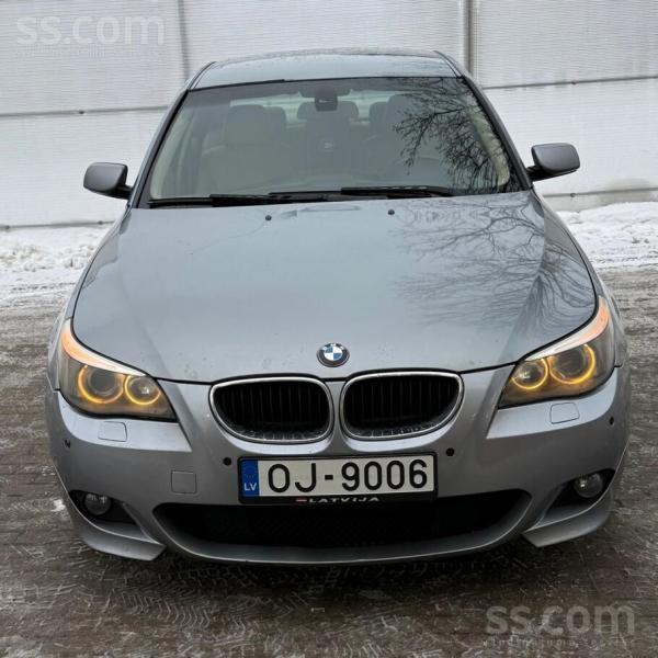 Grey BMW 530 2003 in Riga, with an engine capacity of 3.00 L and mileage of 426 thousand km for 3200 €, photo 3 on AUTOMOTO.COM.LV