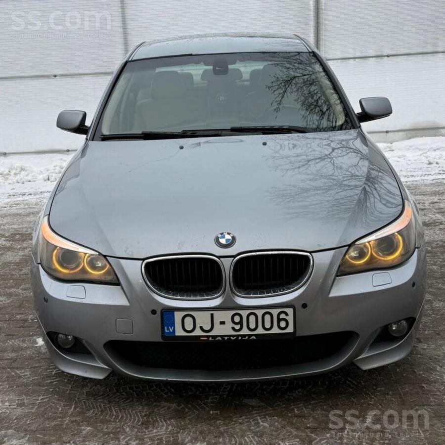 Grey BMW 530 2003 in Riga, with an engine capacity of 3.00 L and mileage of 426 thousand km for 3200 €, photo 3 on AUTOMOTO.COM.LV