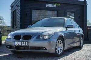 Pelēks BMW 530 2003 Liepāja, ar dzinēja tilpumu 3.00 L un nobraukumu 350 tūkst. km par 4100 €, foto  vietnē AUTOMOTO.COM.LV