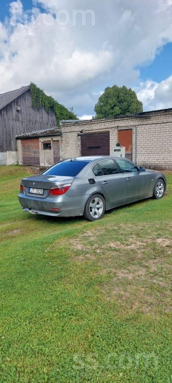 Grey BMW 530 2003 in Gulbene, with an engine capacity of 3.00 L and mileage of 620 thousand km for 1200 €, photo 3 on AUTOMOTO.COM.LV