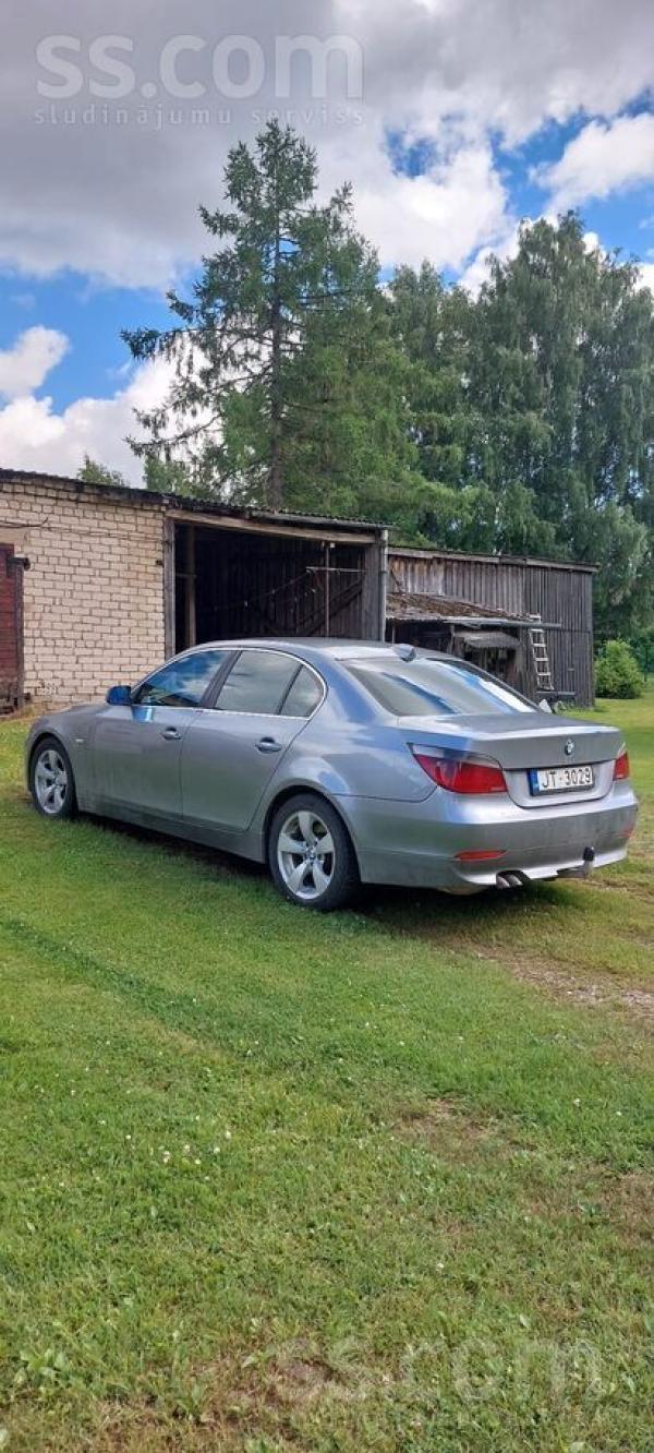 Grey BMW 530 2003 in Gulbene, with an engine capacity of 3.00 L and mileage of 620 thousand km for 1200 €, photo 4 on AUTOMOTO.COM.LV