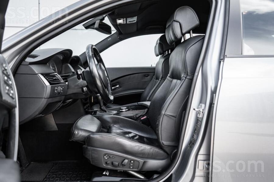 Pelēks BMW 530 2003 Rīga, ar dzinēja tilpumu 3.00 L un nobraukumu 0 tūkst. km par 3350 €, foto 8 vietnē AUTOMOTO.COM.LV