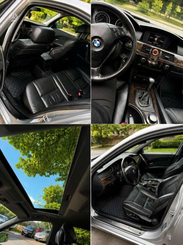 Grey BMW 530 2003 in Siauliai, with an engine capacity of 2.99 L and mileage of 428 thousand km for 3500 €, photo 2 on AUTOMOTO.COM.LV