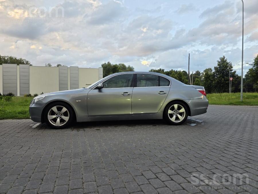 Pelēks BMW 530 2003 Rīga, ar dzinēja tilpumu 3.00 L un nobraukumu 284 tūkst. km par 2400 €, foto 6 vietnē AUTOMOTO.COM.LV