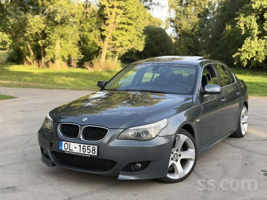 Pelēks BMW 530 2003 Rēzekne, ar dzinēja tilpumu 3.00 L un nobraukumu 385 tūkst. km par 5000 €, foto 3 vietnē AUTOMOTO.COM.LV