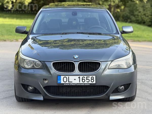 Grey BMW 530 2003 in Rezekne, with an engine capacity of 3.00 L and mileage of 385 thousand km for 5000 €, photo 6 on AUTOMOTO.COM.LV
