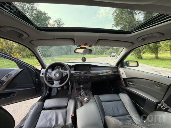 Grey BMW 530 2003 in Rezekne, with an engine capacity of 3.00 L and mileage of 385 thousand km for 5000 €, photo 8 on AUTOMOTO.COM.LV