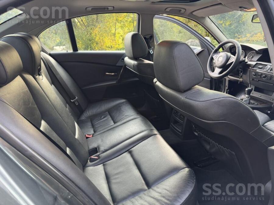 Pelēks BMW 530 2003 Rēzekne, ar dzinēja tilpumu 3.00 L un nobraukumu 385 tūkst. km par 5000 €, foto 11 vietnē AUTOMOTO.COM.LV