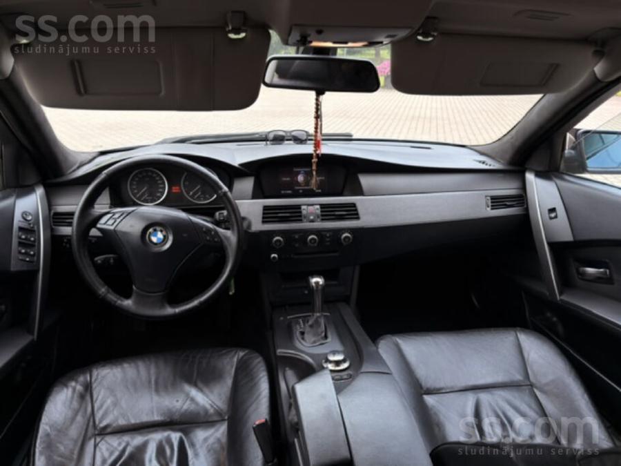 Pelēks BMW 530 2003 Jelgava, ar dzinēja tilpumu 3.00 L un nobraukumu 370 tūkst. km par 1699 €, foto 6 vietnē AUTOMOTO.COM.LV