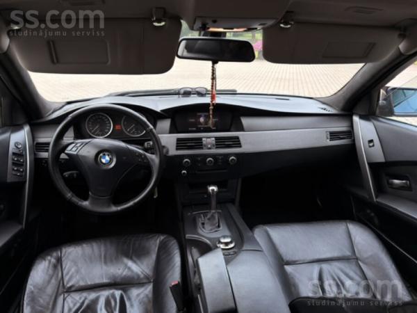 Grey BMW 530 2003 in Jelgava, with an engine capacity of 3.00 L and mileage of 370 thousand km for 1699 €, photo 5 on AUTOMOTO.COM.LV