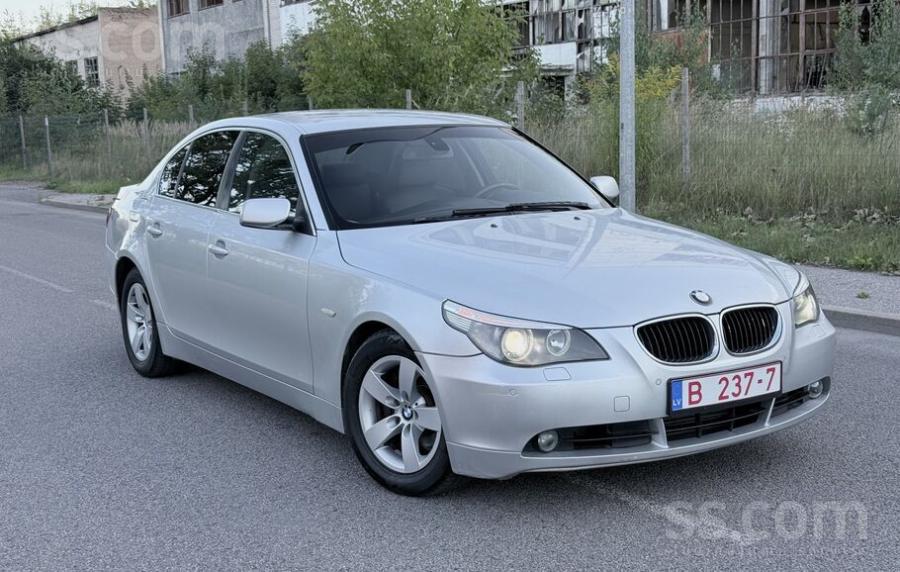 Grey BMW 530 2003 in Daugavpils, with an engine capacity of 3.00 L and mileage of 428 thousand km for 2690 €, photo 1 on AUTOMOTO.COM.LV