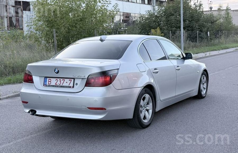 Grey BMW 530 2003 in Daugavpils, with an engine capacity of 3.00 L and mileage of 428 thousand km for 2690 €, photo 3 on AUTOMOTO.COM.LV