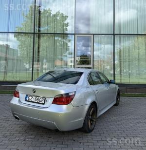 Pelēks BMW 530 2003 Balvi, ar dzinēja tilpumu 3.00 L un nobraukumu 399 tūkst. km par 4399 €, foto 4 vietnē AUTOMOTO.COM.LV