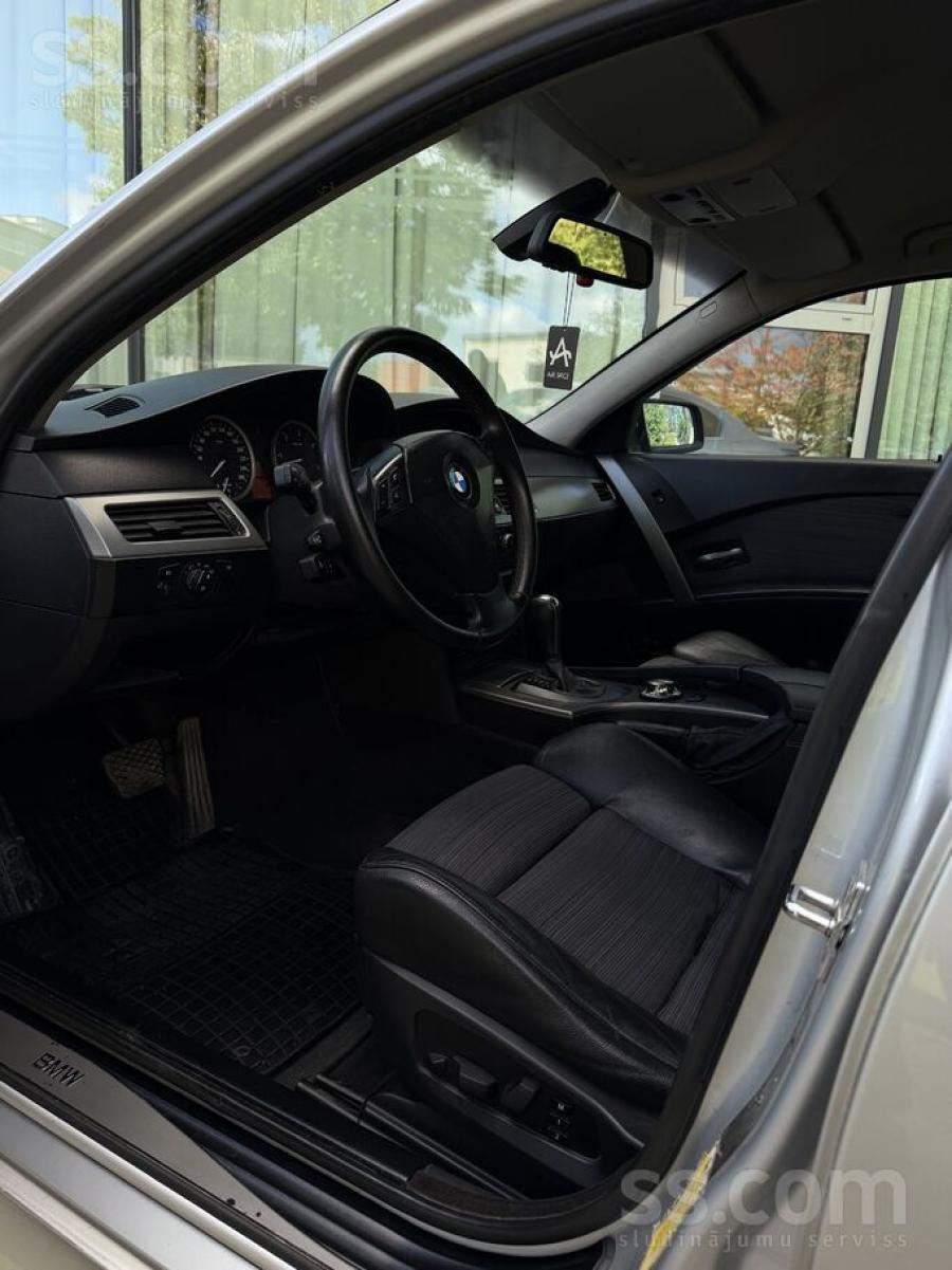 Pelēks BMW 530 2003 Balvi, ar dzinēja tilpumu 3.00 L un nobraukumu 399 tūkst. km par 4399 €, foto 11 vietnē AUTOMOTO.COM.LV