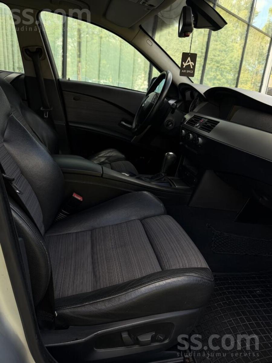 Pelēks BMW 530 2003 Balvi, ar dzinēja tilpumu 3.00 L un nobraukumu 399 tūkst. km par 4399 €, foto 12 vietnē AUTOMOTO.COM.LV
