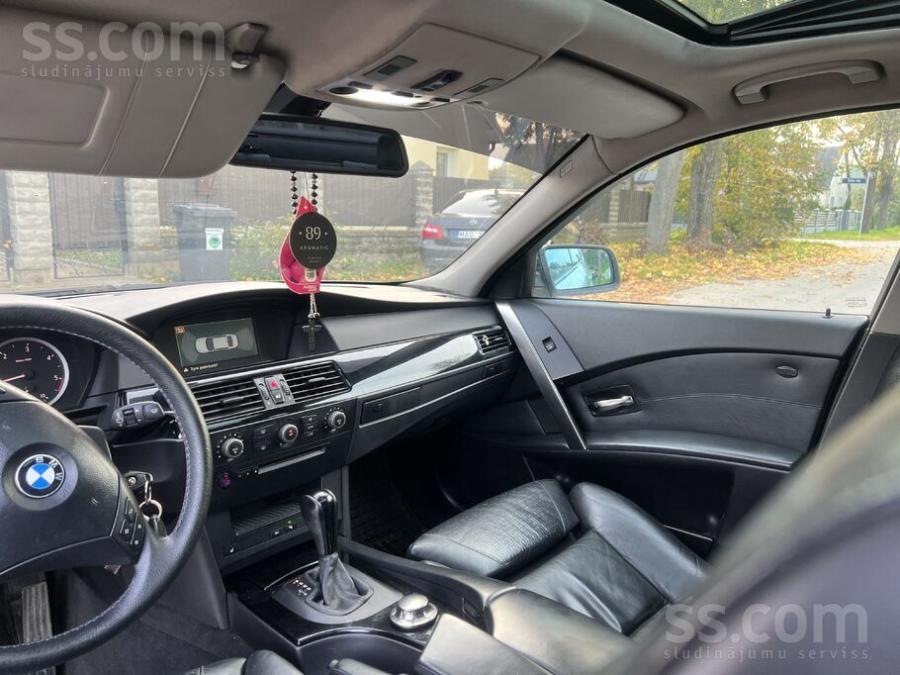 Grey BMW 530 2003 in Daugavpils, with an engine capacity of 3.00 L and mileage of 365 thousand km for 2800 €, photo 14 on AUTOMOTO.COM.LV